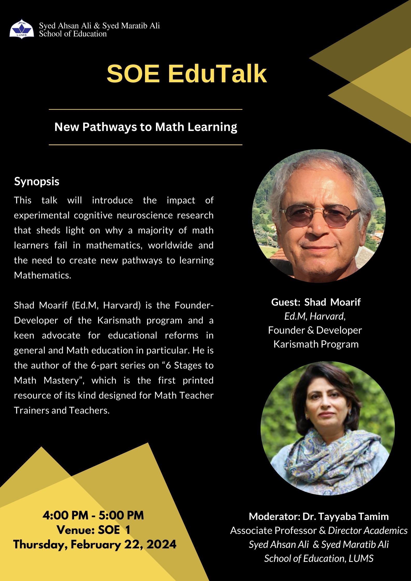 New Pathways to Math Learning | School of Education